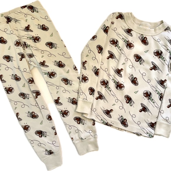 Hanna Andersson | Pajamas | Curious George Hanna Andersson Long John ...